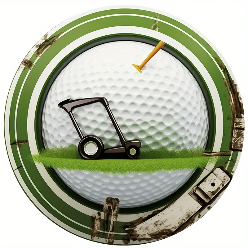 Personalized-customization-Round-Aluminum-Metal-Sign-Set-Golf-Theme ...