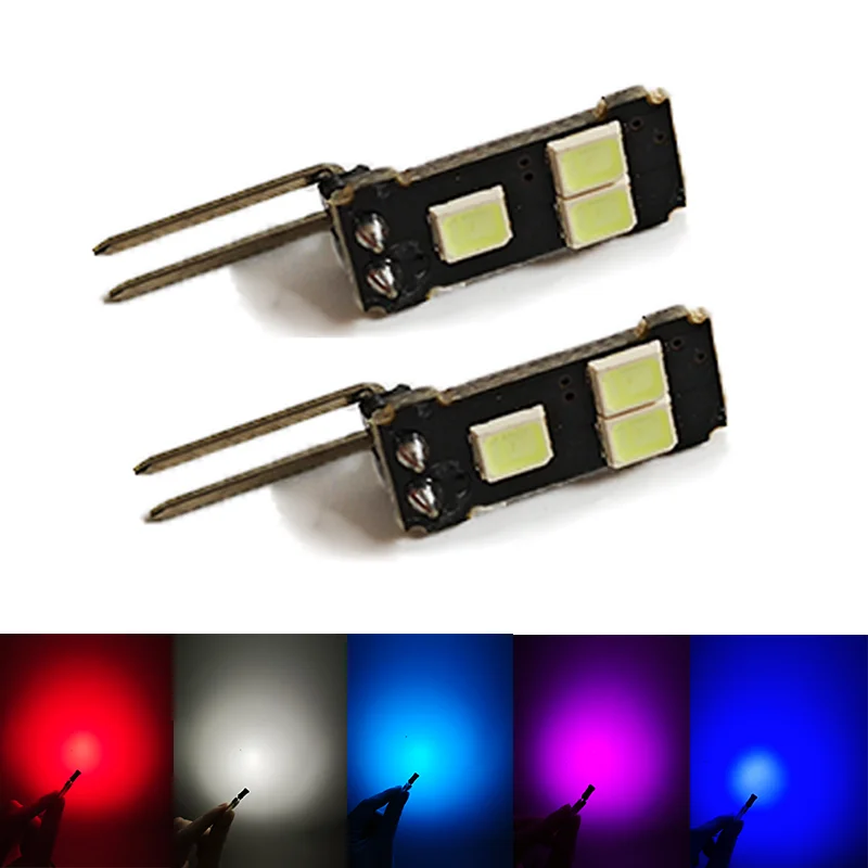 2pcs-Ice-Blue-Red-White-Purple-3-SMD-Car-Interior-LED-Footwell-Light ...
