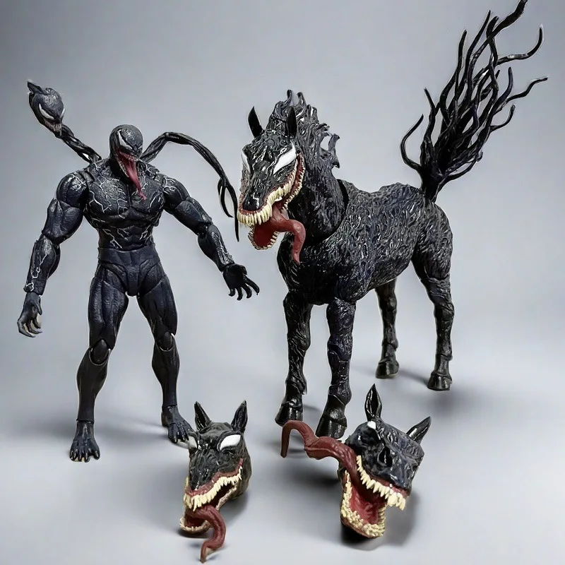 Marvel-Venom-3-figuras-de-acci-n-de-la-ltima-danza-Shf-Venom-caballo-de ...