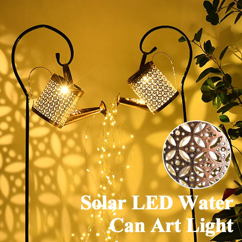Luz-Solar-para-regadera-luz-colgante-impermeable-luces-de-cascada ...