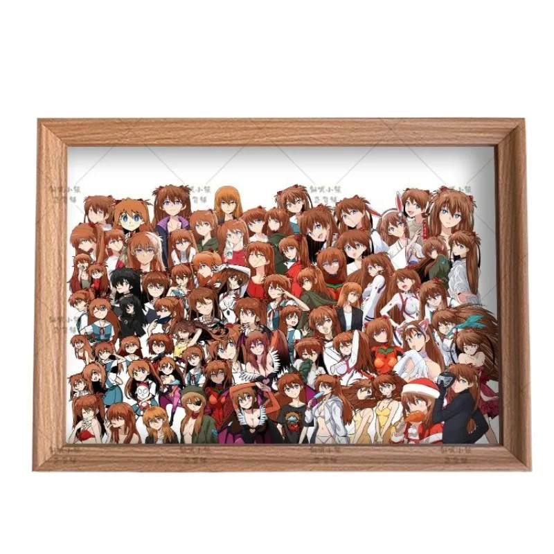 EVA Asuka Langley Soryu Anime Merchandise Cartoon Cute Poster Frame ...