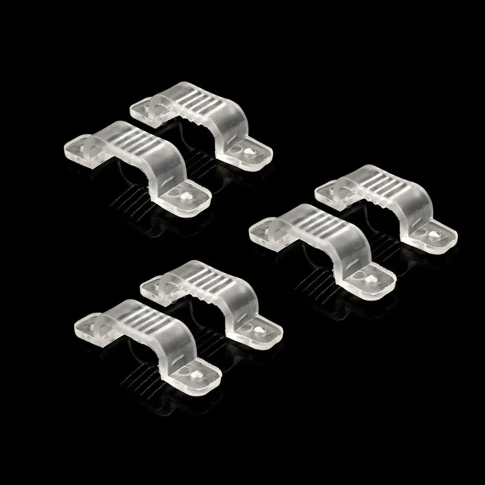 5-100pcs-Flexible-Ribbon-Led-Strip-Lights-Buckle-Waterproof-Plastic ...