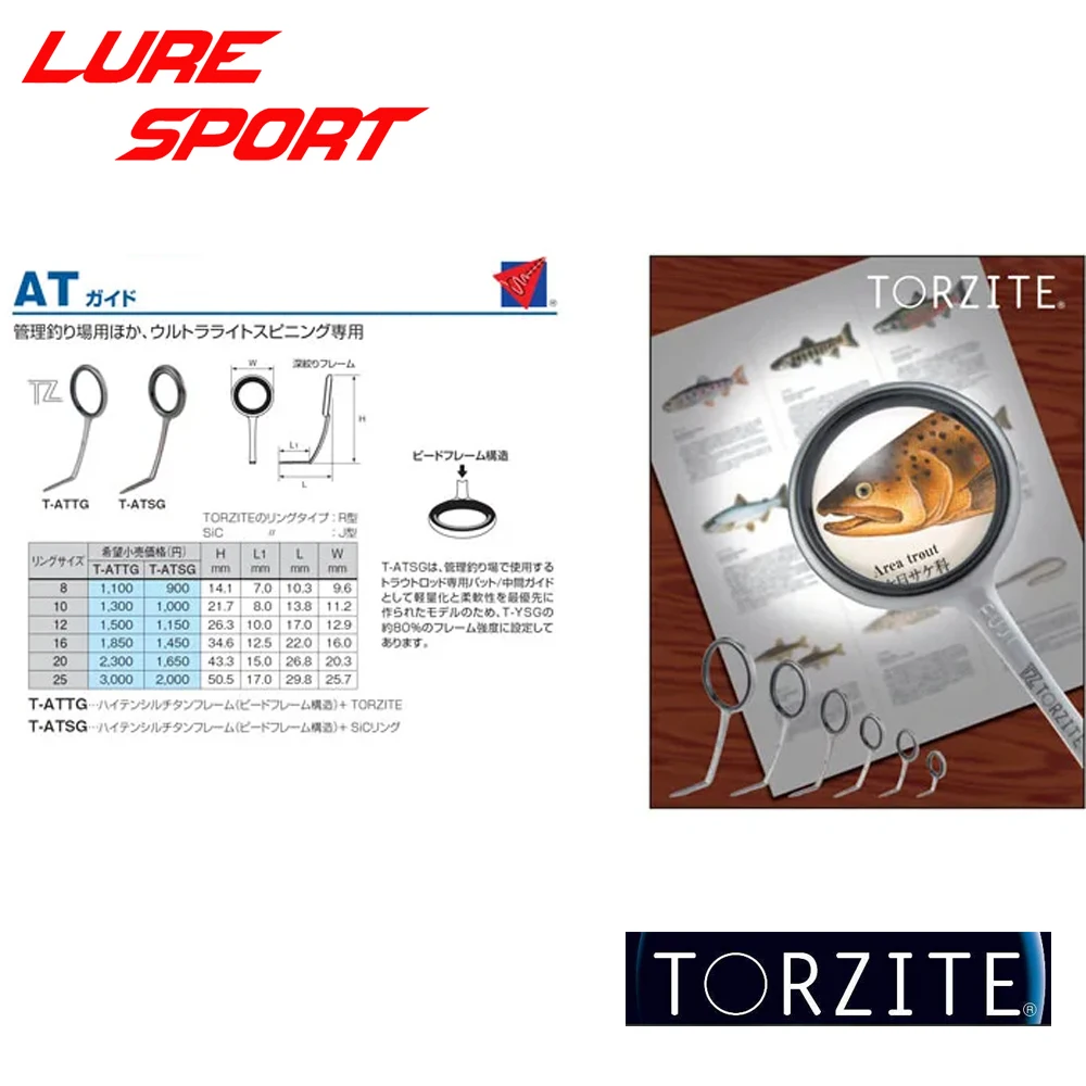 FUJI 2pcs Titannium Frame T-ATTG TORZITE ring T-ATSG SIC ring guide Rod ...