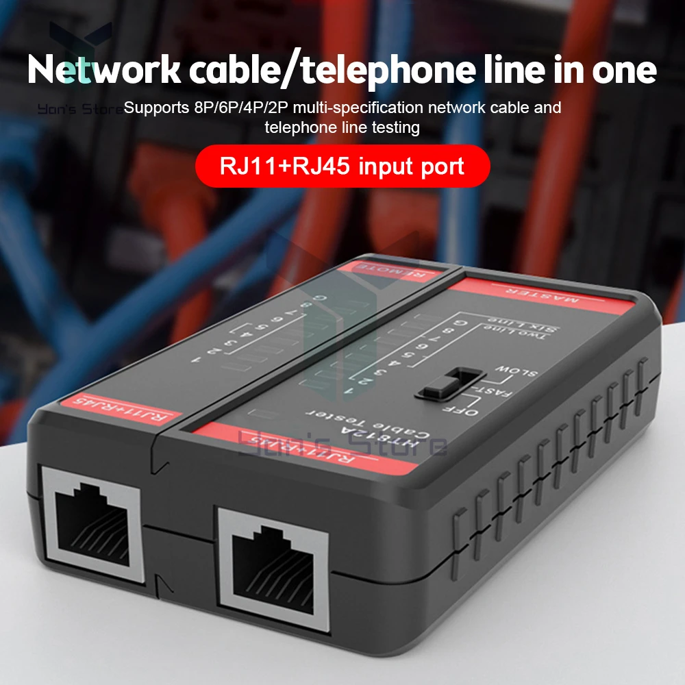 Wire-Tracker-Telephone-Line-Test-Meter-HT812A-UTP-LAN-Cable-Finder-RJ11 ...