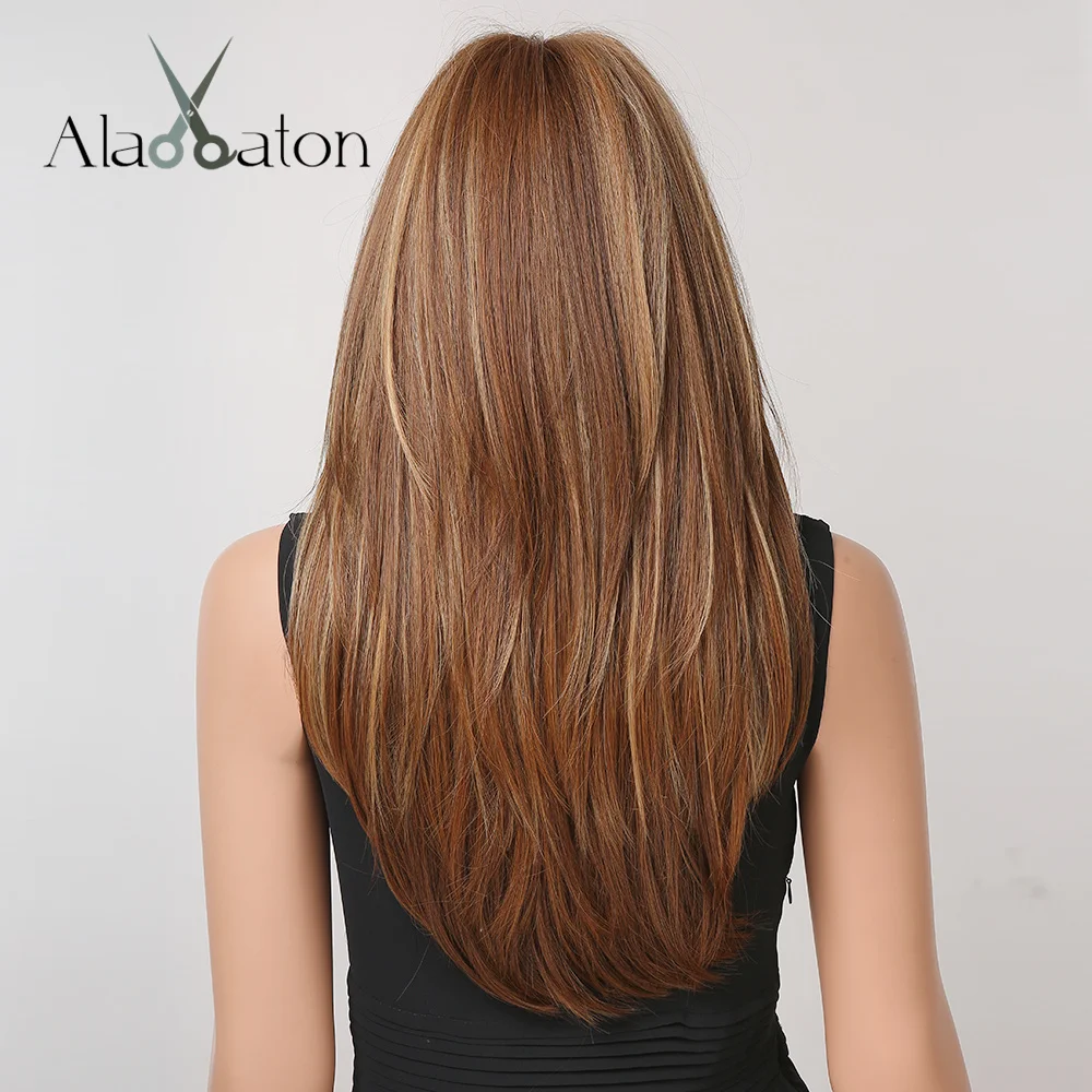 Long Layered Hair Straight Back View