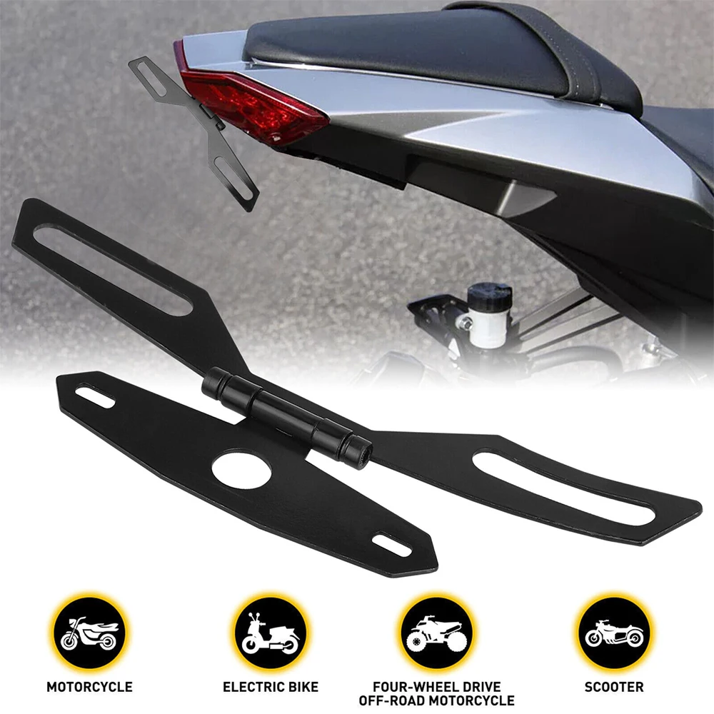 Adjustable-Motorcycle-License-Plate-Mount-Holder-Bracket-Universal ...