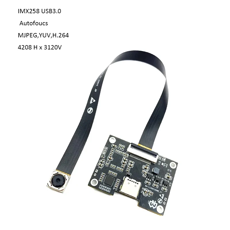4K-12MP-HD-Type-C-USB3-0-Camera-Module-IMX258-Sensor-Autofocus-MJPEG ...