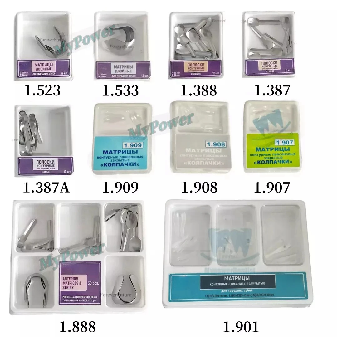 Dental-Matrix-Bands-Anterior-Proximal-Clear-Sectional-Contoured ...