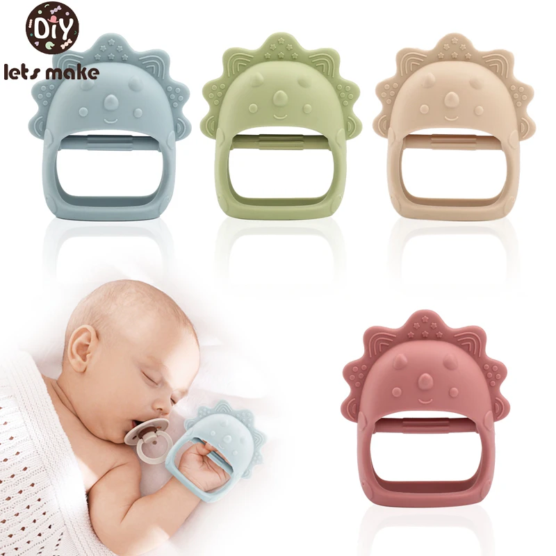 Let-s-Make-1pc-Baby-Silicone-Teether-Food-Grade-Silicone-Rodent-Toy ...
