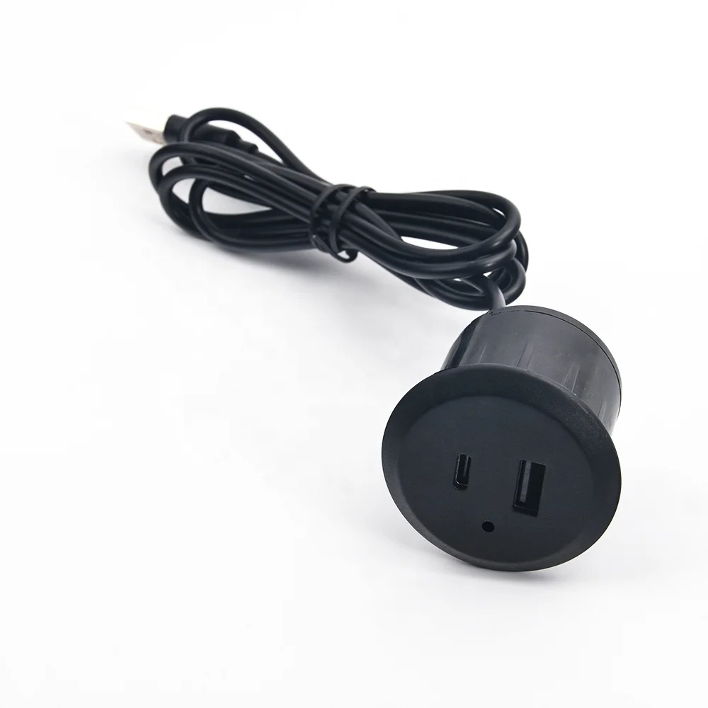 USB-C-output-charger-USB-hub-for-furniture-wireless-charger-qi ...