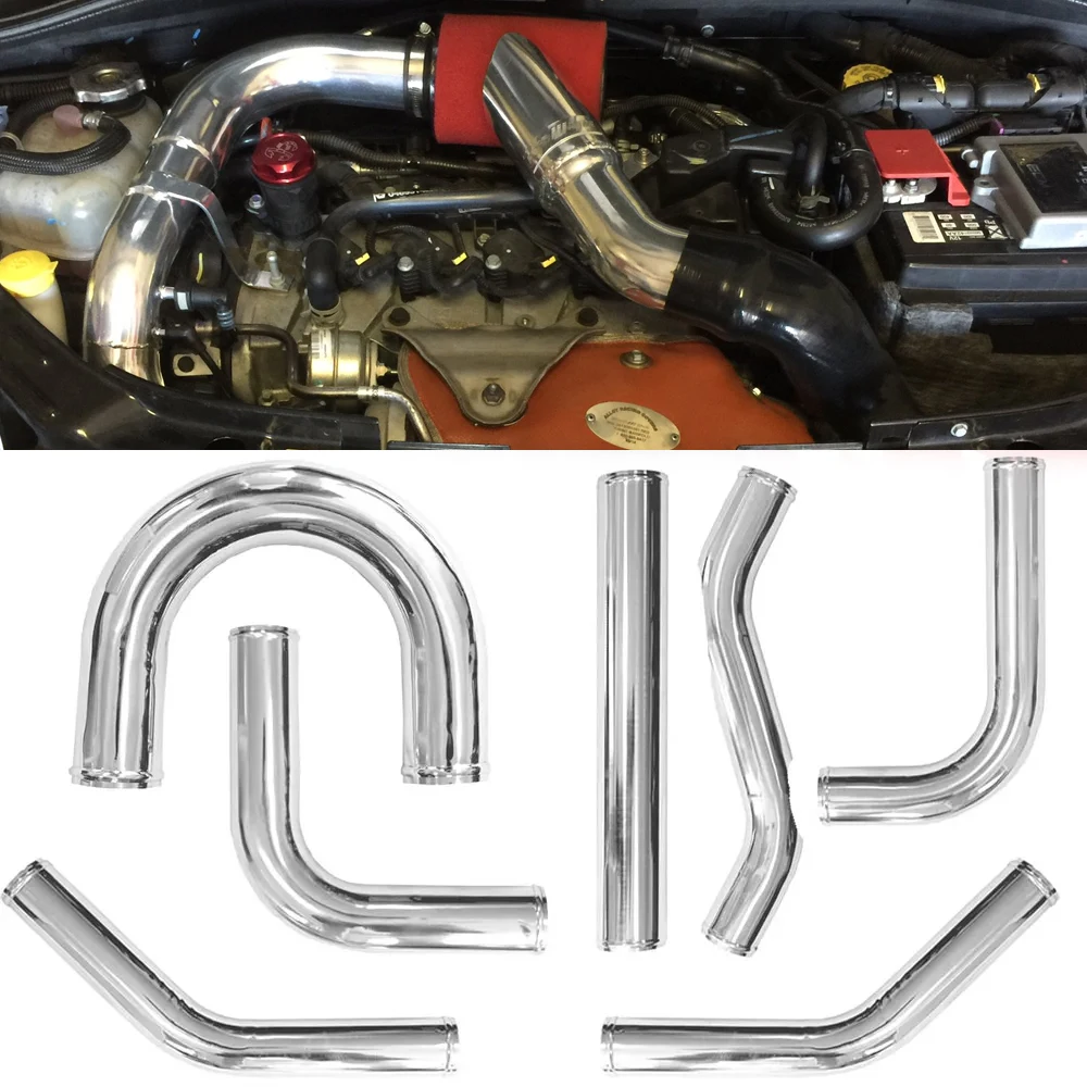 Universal-Aluminum-Tube-51mm-Pipe-Racing-Car-Intercooler-Cold-Air ...