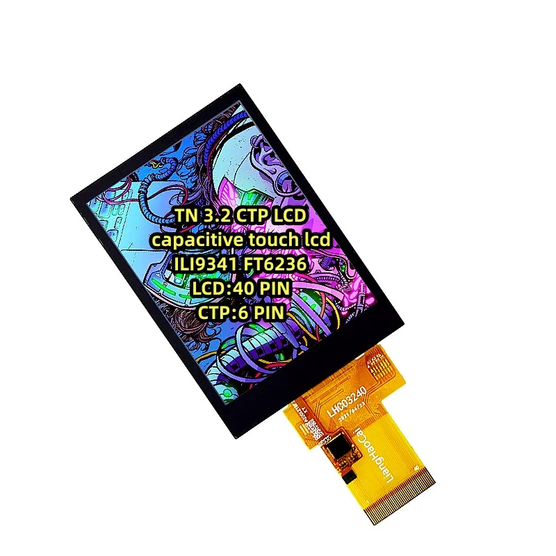 Toque-capacitivo-WiFi-View-f-brica-eletr-nica-40p-CTP-320x240-ILI9341 ...