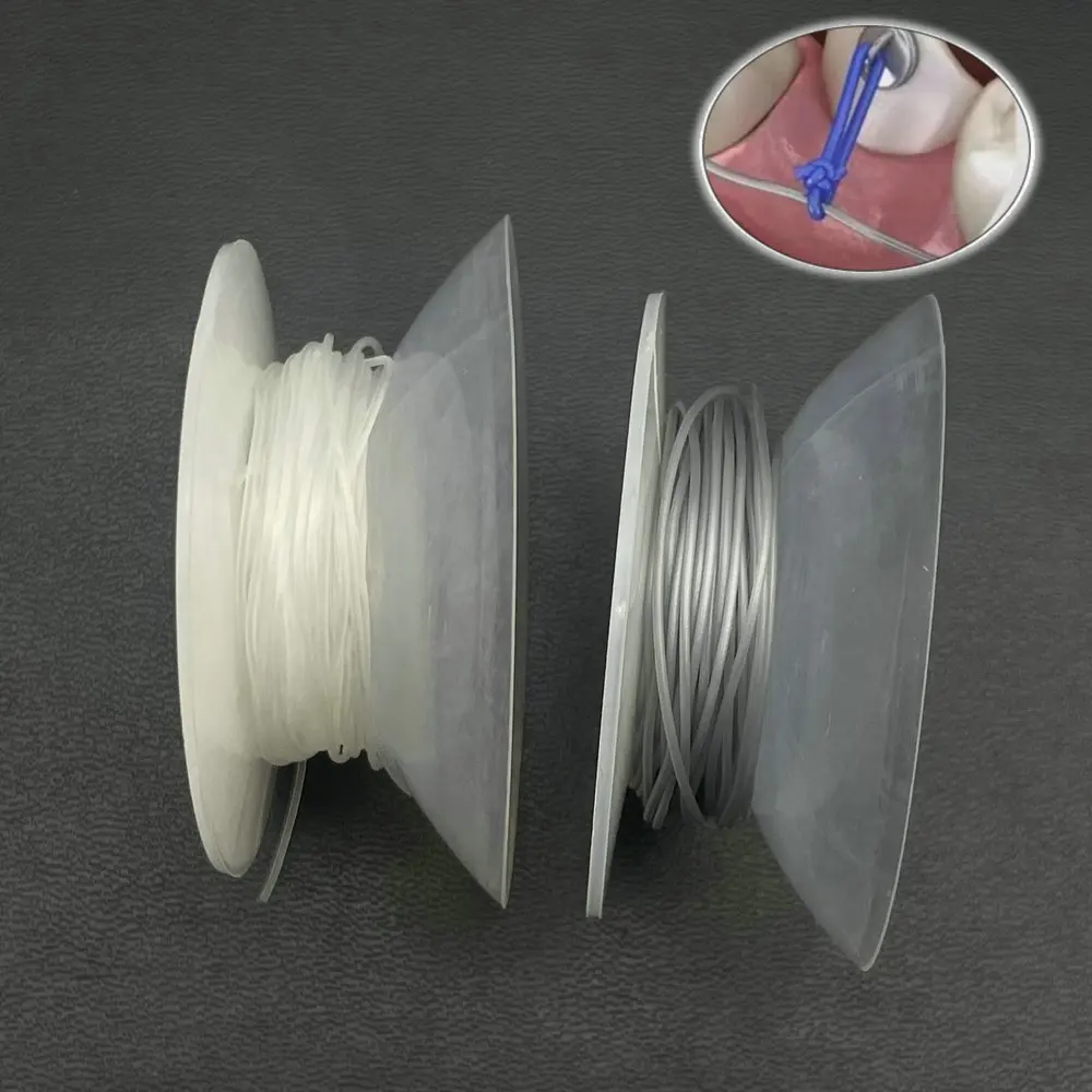 Dental Orthodontic Elastic Power Solid Thread Dental Power Thread 0.030 ...