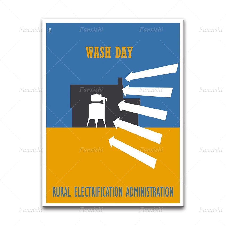 Rural Electrification Administration Poster