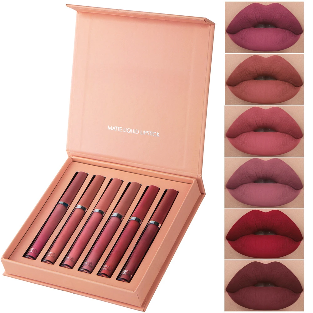 Ensemble-de-rouges-l-vres-liquide-antiadh-sifs-coffret-cadeau-longue ...