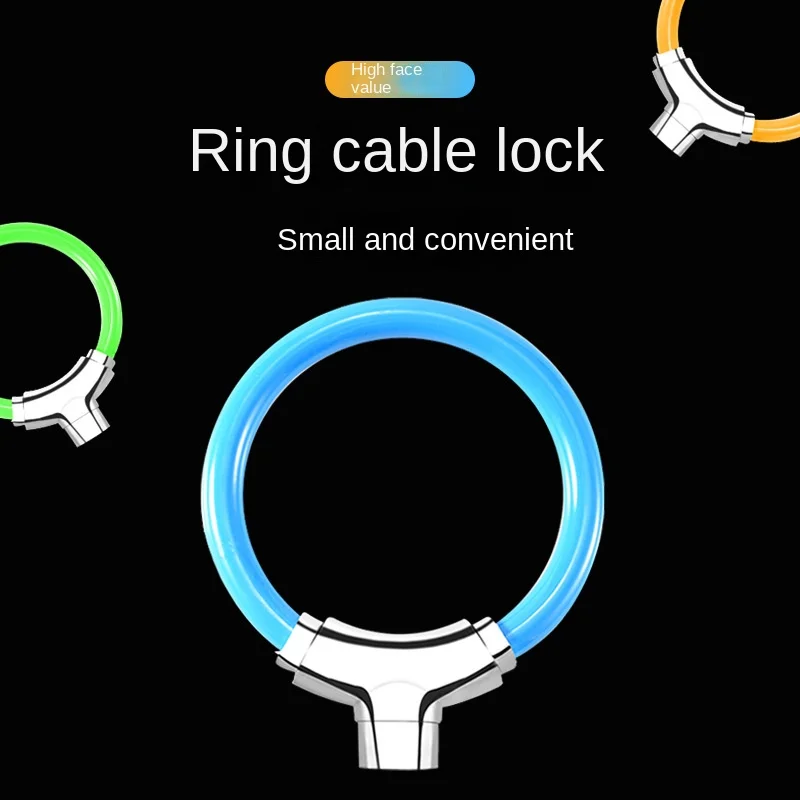 Bicycle Lock Unbreakable Bike Security Accessories Anti Theft Portable ...