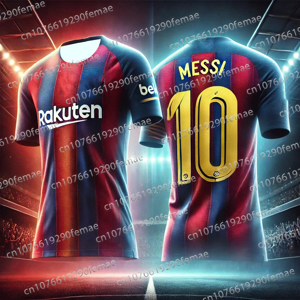 Summer Latest Messi Fashion Printed Pattern Men's Sports T-shirt, Daily ...