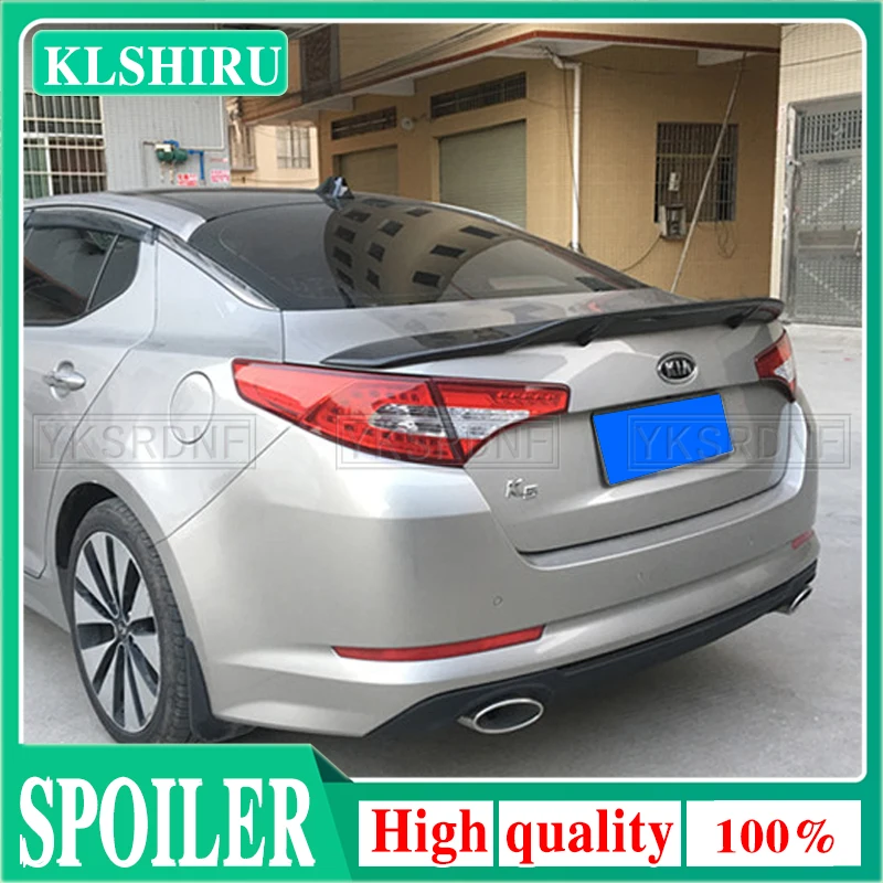 For-Kia-K5-Optima-spoiler-2011-2012-2013-carbon-fiber-abs-primer-rear ...