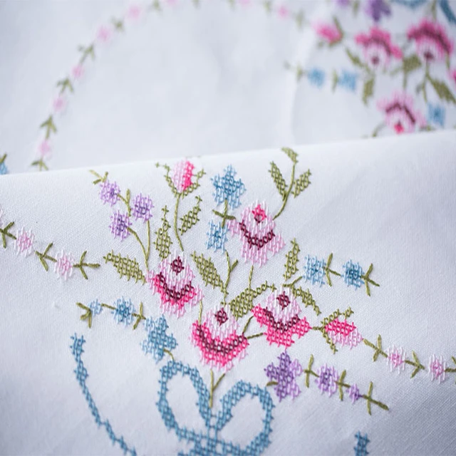 Simple Hand Embroidery Designs For Tablecloth