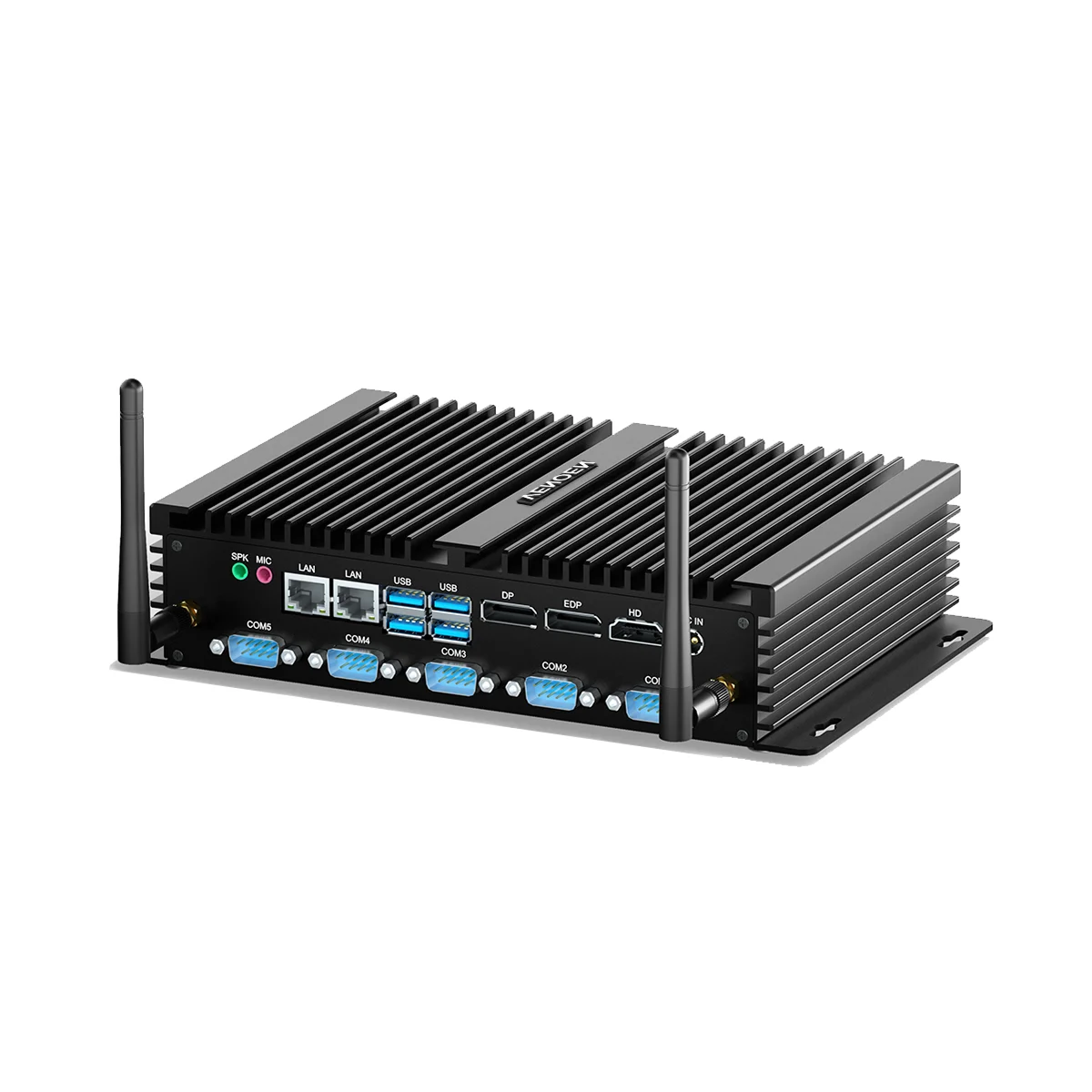 Intel Core i5 8250U i7 8550U ITX Mini PC COM HD DP EDP Three Displays Industrial Fanless ...