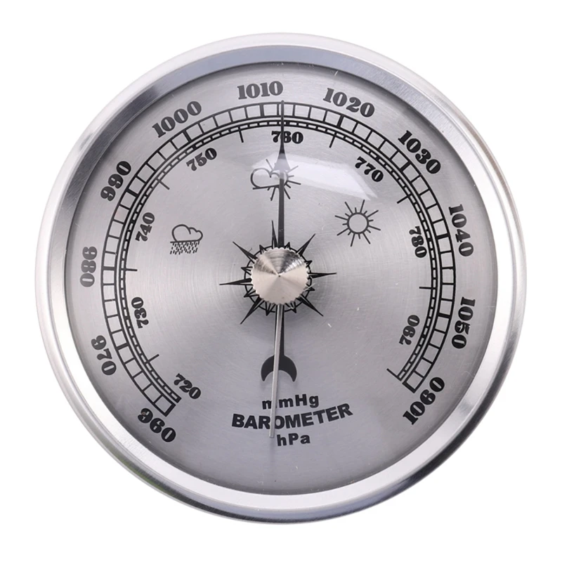 Typ-Barometer-mit-Thermometer-Hygrometer-Wetter-Station-Luftdruck-Misst-Einfachheit-Einfach ...