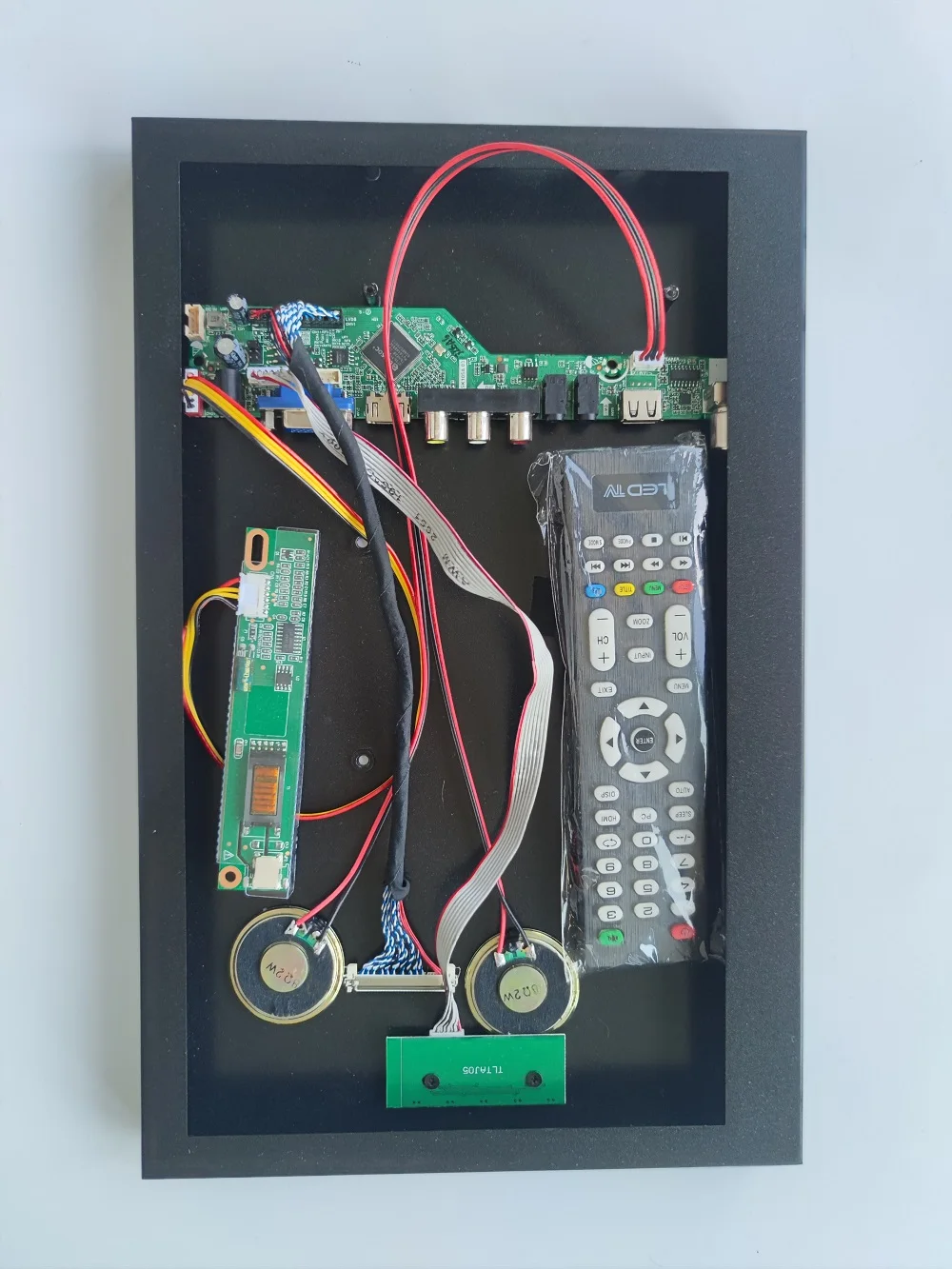 LCD-VGA-AV-TV-Controller-board-HDMI-compatible-Aluminum-alloy-metal ...