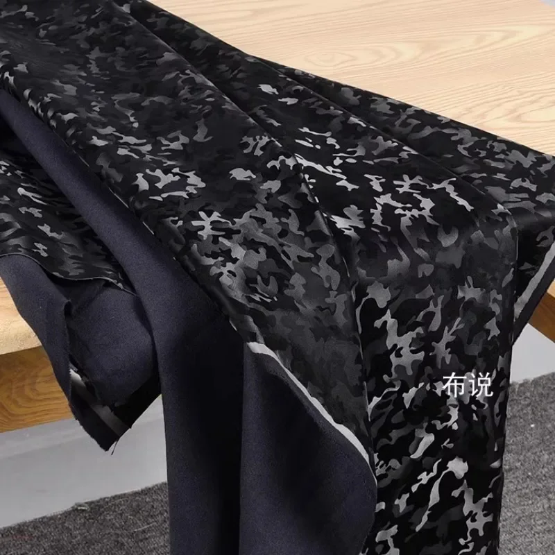 Black-Leather-Fabric-Matte-Texture-Soft-Jacket-Jacket-Jacket-Clothing ...