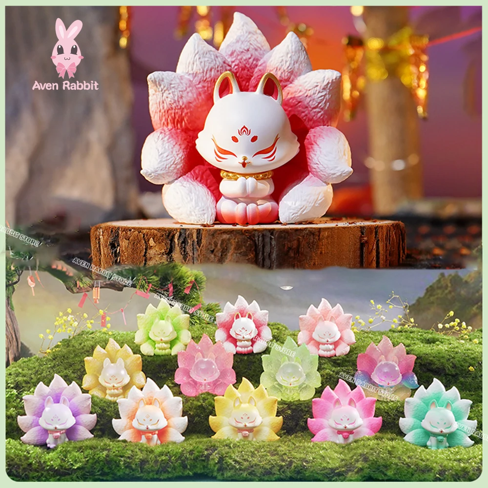 Ancient Nine Fox Fairy Series 2 Blind Box Toys Mystery Box Mistery Caja ...