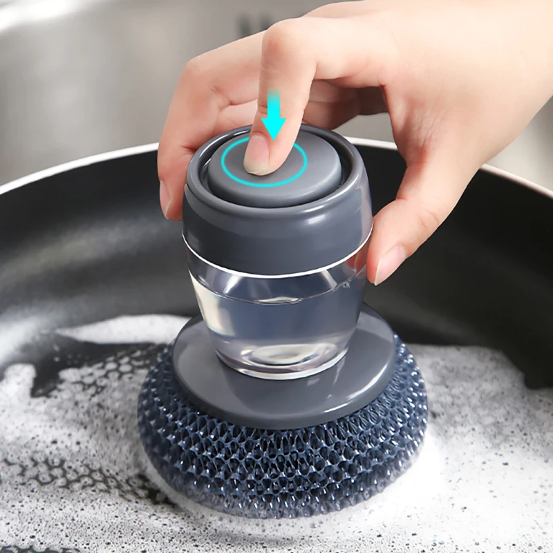 2-In-1-Portable-Kitchen-Dish-Cleaning-Brush-Automatic-Adding-Soap ...