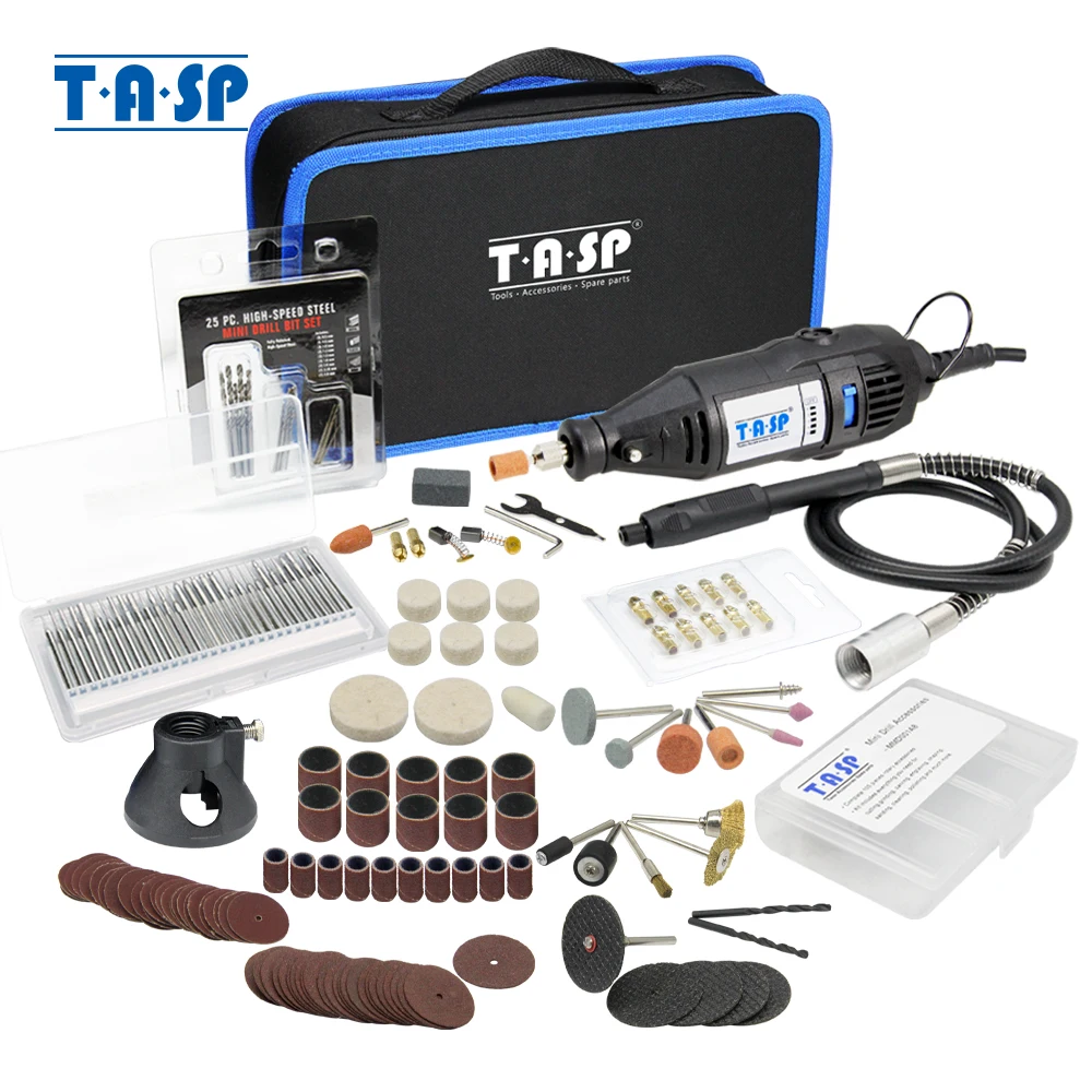 Tasp 230v 130w Dremel Rotary Tool Set Electric Mini Drill Engraver Grinding Kit With Accessories ...