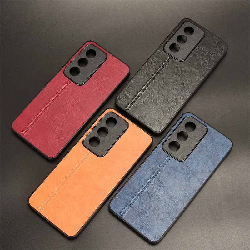 For-OPPO-K12X-5G-Global-luxury-car-line-Add-card-bag-leather-back-cover ...