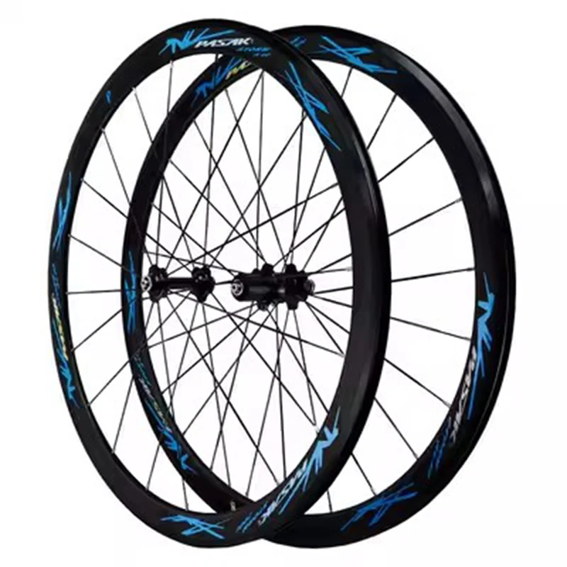 Removable-Road-Bike-Bicycle-Wheel-700C-40MM-Power-Rim-Wheelset-Sealed ...