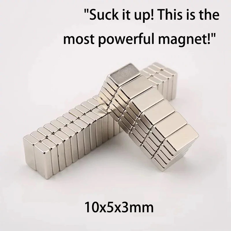 10x5x3mm-Square-Neodium-Magnets-Crafts-N35-Adhesive-Magnet-Balls-Very ...