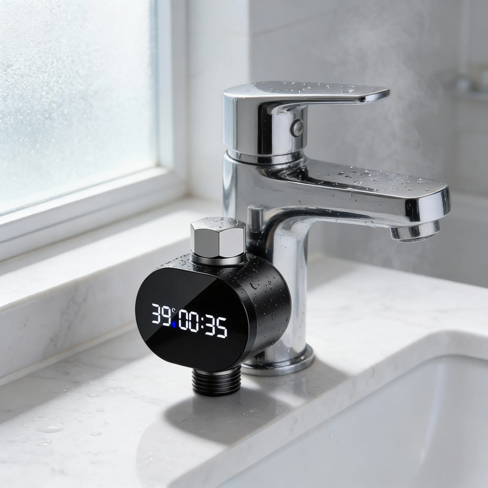 Shower Head Water Temperature Display, Visual LED Digital Faucet ...