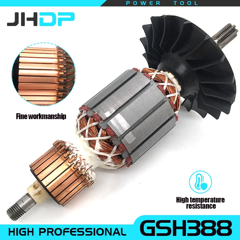 Substitui-o-do-motor-da-armadura-para-Bosch-GSH-388-martelo-de-demoli-o ...