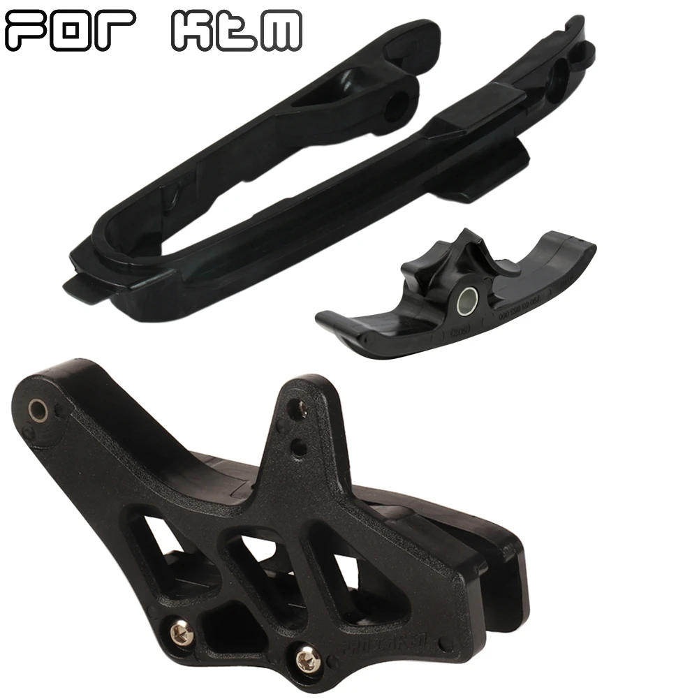 Motorcycle Swingarm Chain Slider Kit+chain Guard Guide + Brake Hose ...