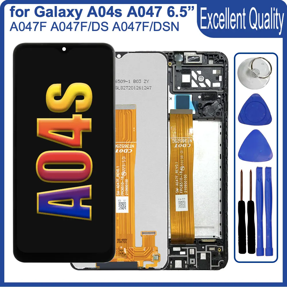 6-5-A047-LCD-for-Samsung-Galaxy-A04s-A047-LCD-Display-Touch-Screen ...