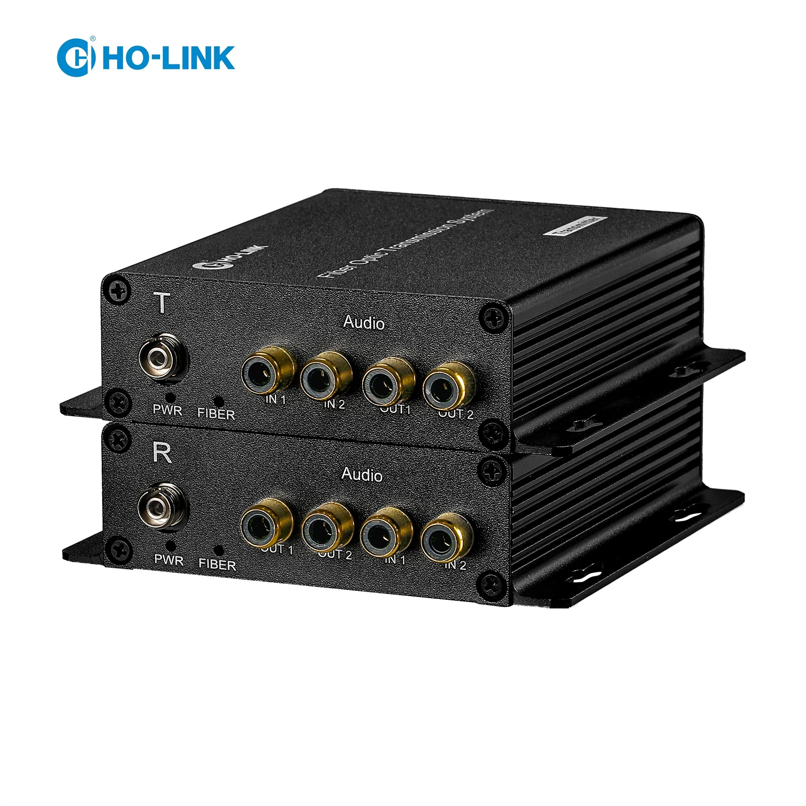 4ch Rca To Media Converter Audio To Fiber Optic Extenders Converter ...