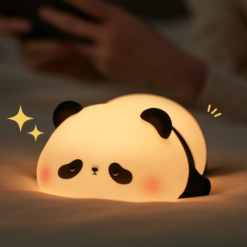 Cute-LED-Night-Light-Touch-Sensor-Cartoon-Kid-s-Nightlights-Silicone ...