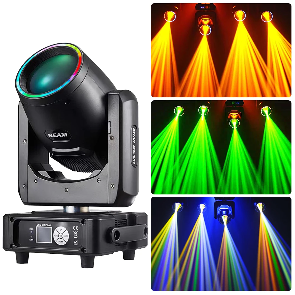 Big-Lens-Beam-Moving-Light-Mini-230-Beam-Stage-Lighting-With-RGB-Led ...