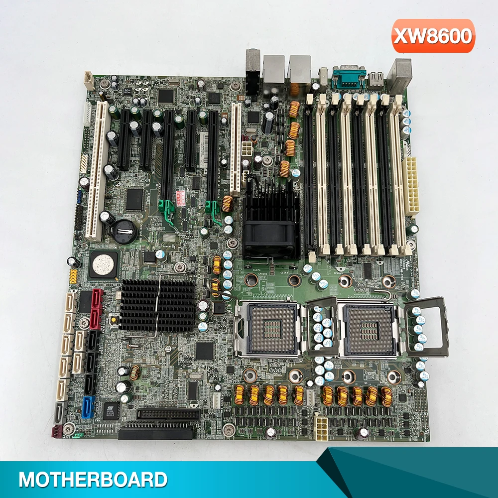 Placa-base-de-estaci-n-de-trabajo-gr-fica-para-HP-XW8600-doble-enchufe ...