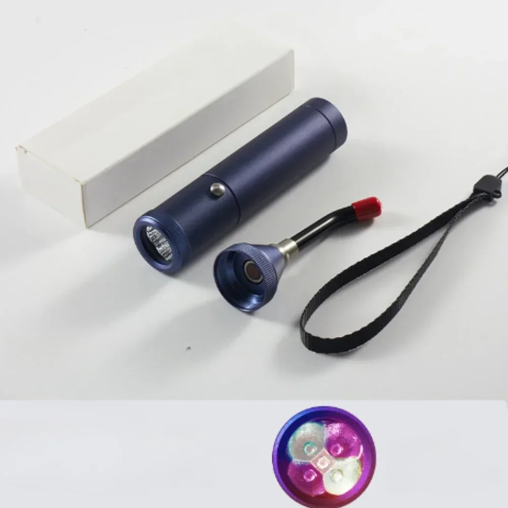 Profession-Red-Blue-Light-LED-Physiotherapy-Flashlight-Canker-Sore ...