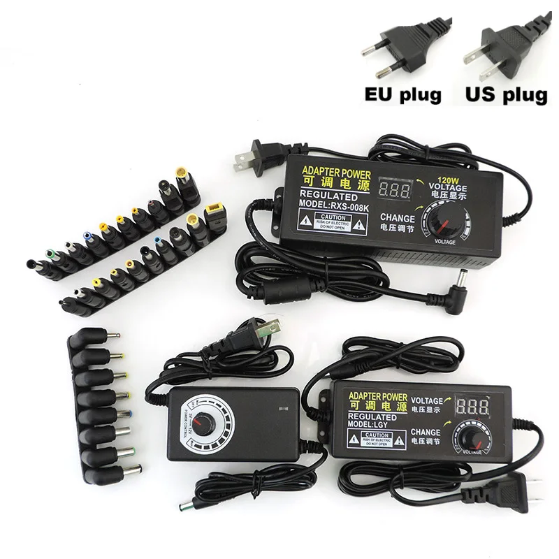 Universal-Adjustable-Power-Supply-charger-Adapter-AC-DC-9V-24V-3V-5v-8v ...