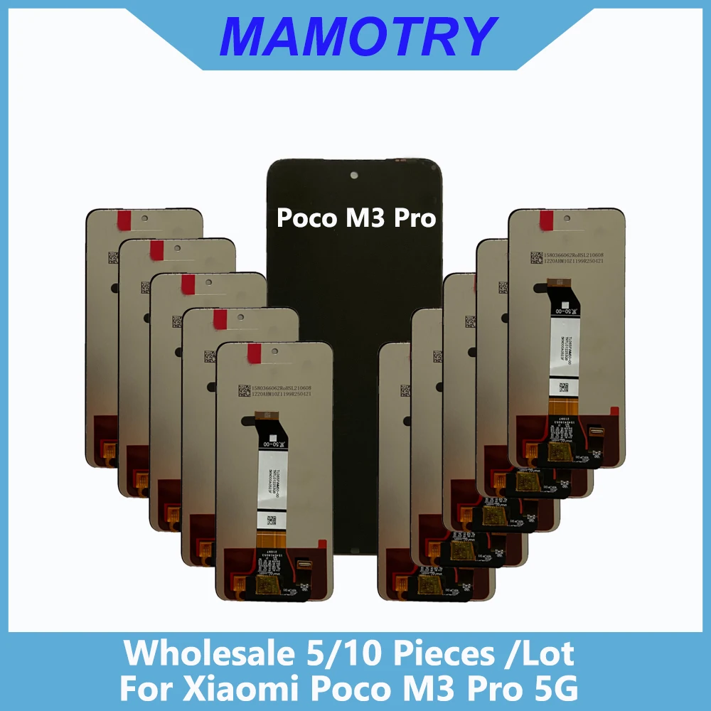 Venta al por mayor 5/10 unids/lote 100% probado para Xiaomi Poco M3 Pro ...