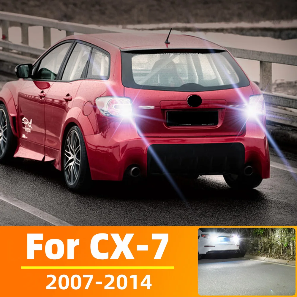 Bombilla LED Canbus para Mazda piezas, Bombilla de marcha atrás, sin Error, para Mazda CX 7, CX7 ...