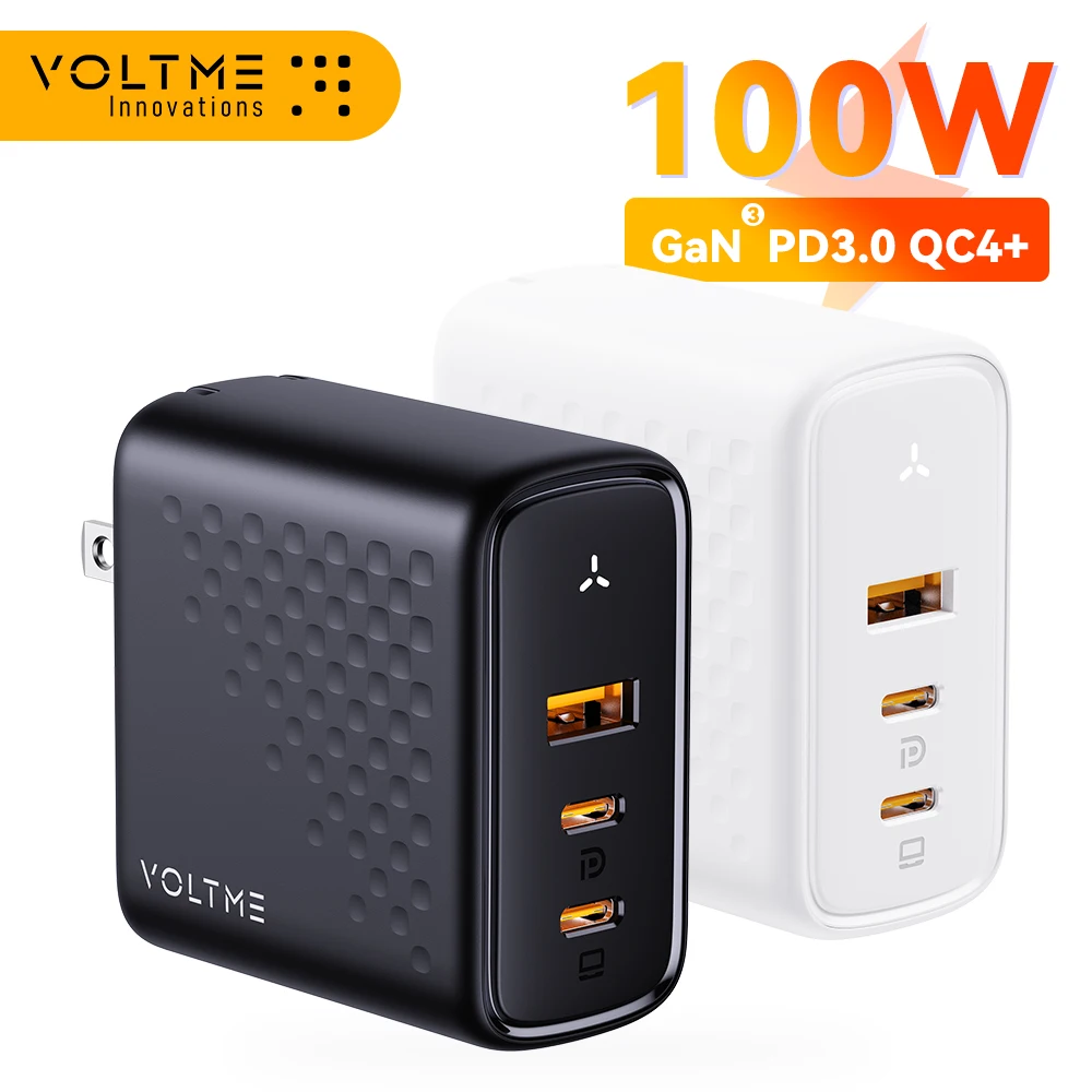 VOLTME-100W-GaN-Charger-For-Macbook-Tablet-USB-Type-C-Charger-Fast ...