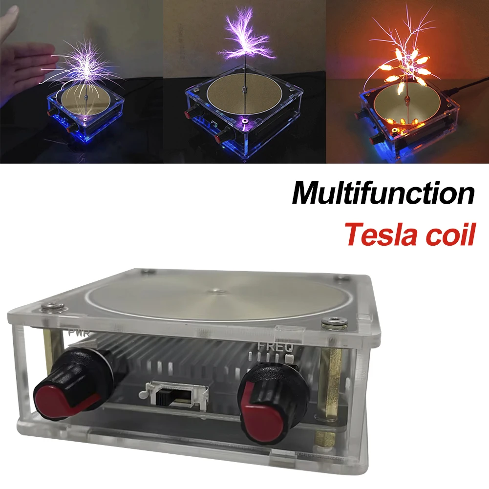 Music-for-Tesla-Coil-Speaker-Desktop-Toy-Voltage-Pulse-Electric-Arc ...