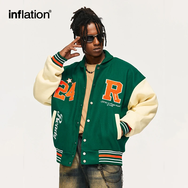 INFLATION-Streetwear-Varsity-Jacket-Men-Oversized-Baseball-Jackets ...
