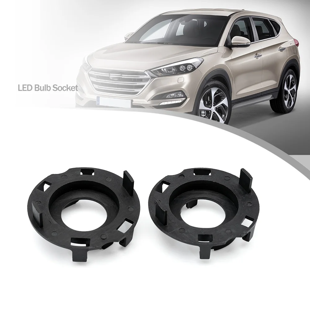 2Pc For Hyundai Tucson Ioniq i30 Kia Cerato Forte H7 Led Headlamp ...