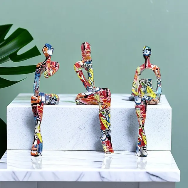 Graffiti Abstract Figurine - Touch of Decor